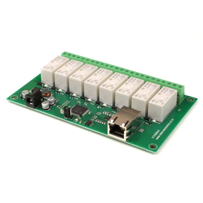 Ethernet Module with 8 Relays